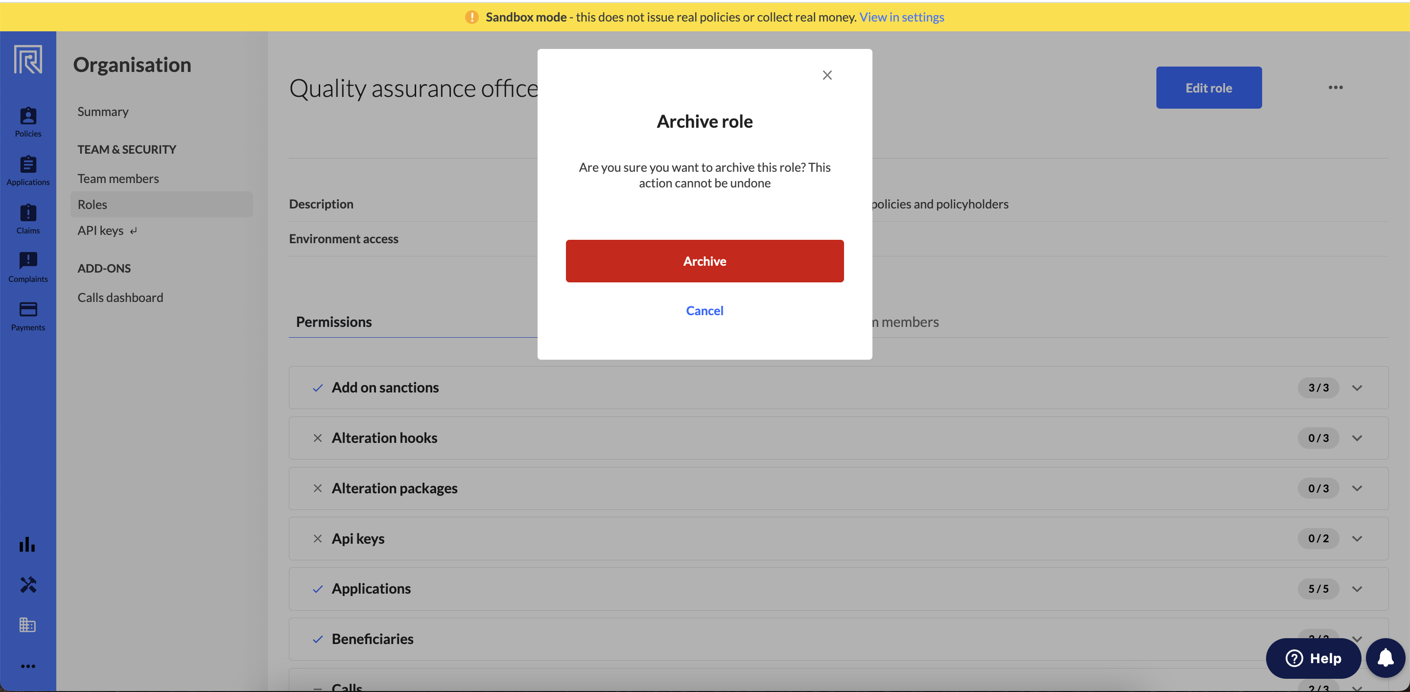 Archive A Role In Your Organisation Root Help Centre